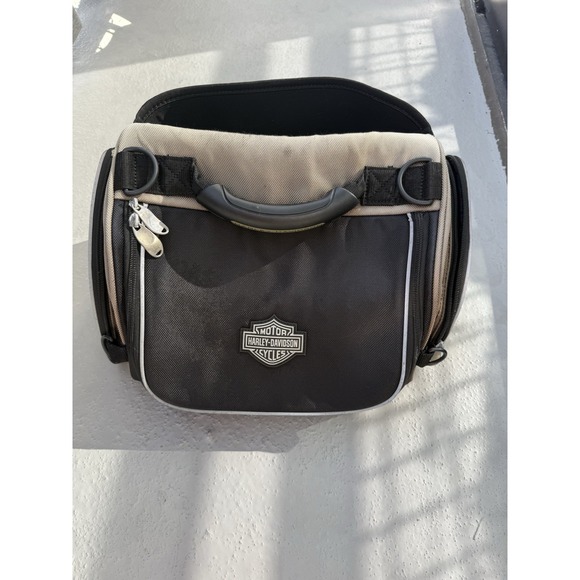 Harley-Davidson | Bags | Harleydavidson Motorcycle Travel Bag With Rain ...